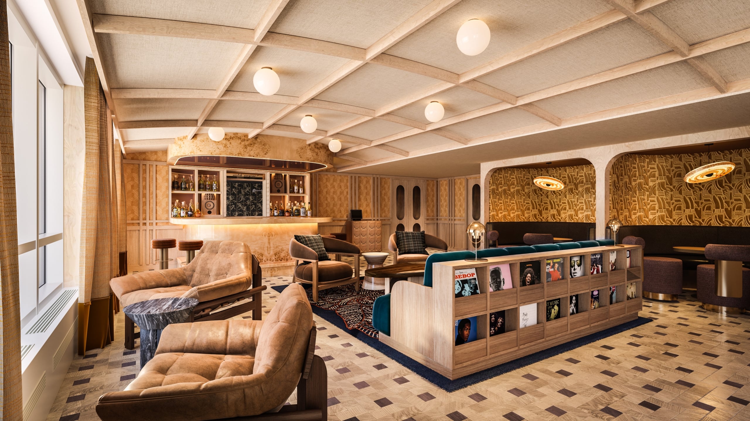Listening Lounge | Rimrock Banff, Emblems Collection